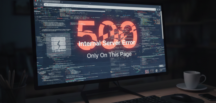 500 Error on Only One Page: Causes and Fixes Explained