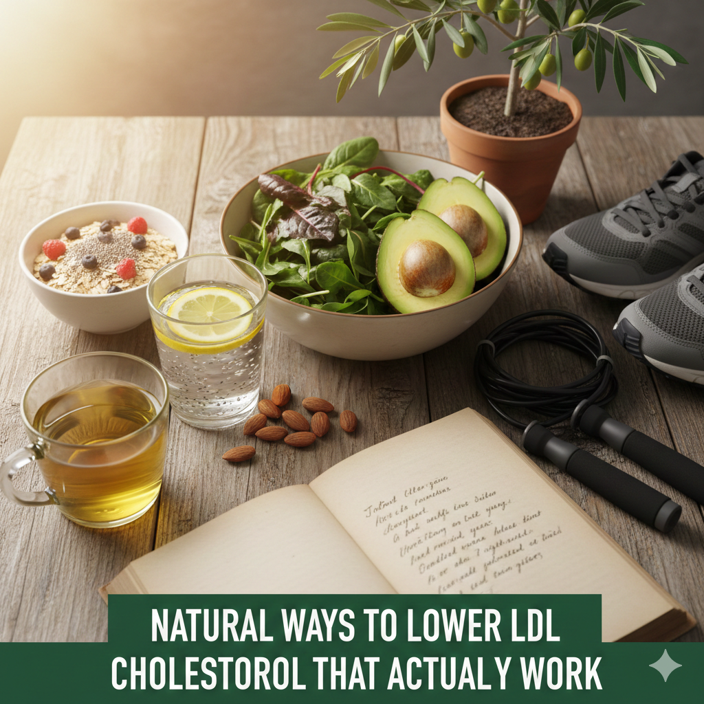 Natural Ways to Lower LDL Cholesterol Safely and Effectively